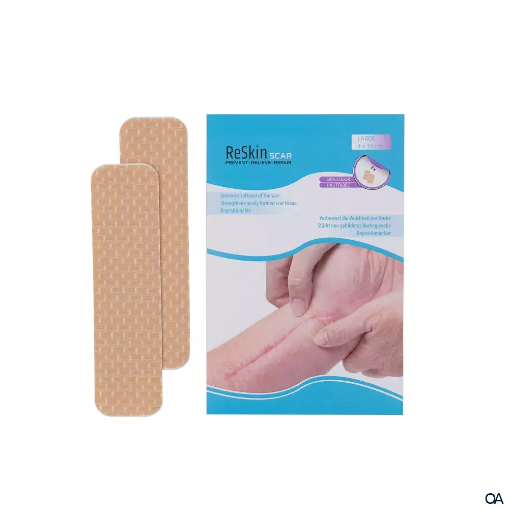 ReSkin® MED Scar Silikonpflaster - Narbenpflaster für effektive ...